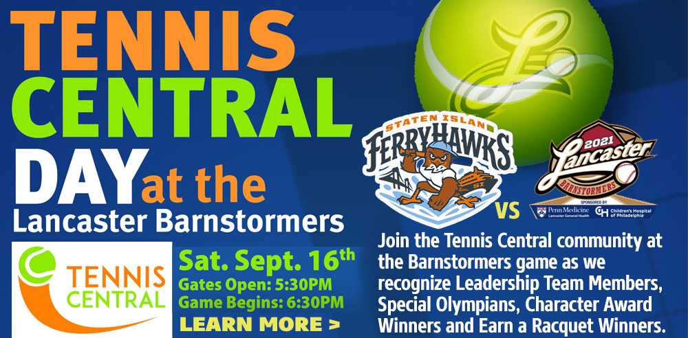 Register for Tennis Central Day at the Lancaster Barnstormers! | Tennis ...